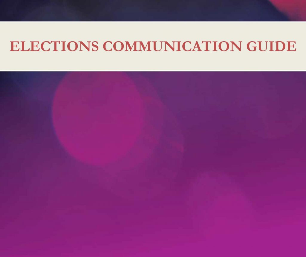 Elections Communication Guide - Media Foundation For West Africa