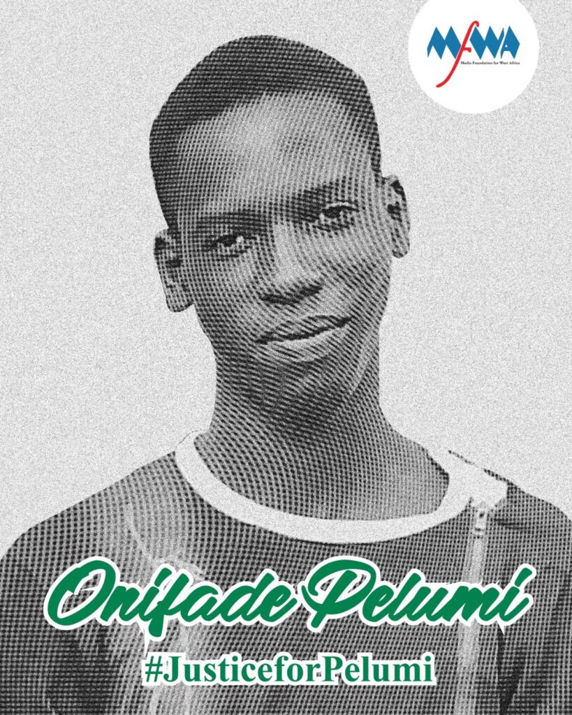 Unresolved death of journalist Pelumi Onifade: MFWA, CPJ, IPI petition ...